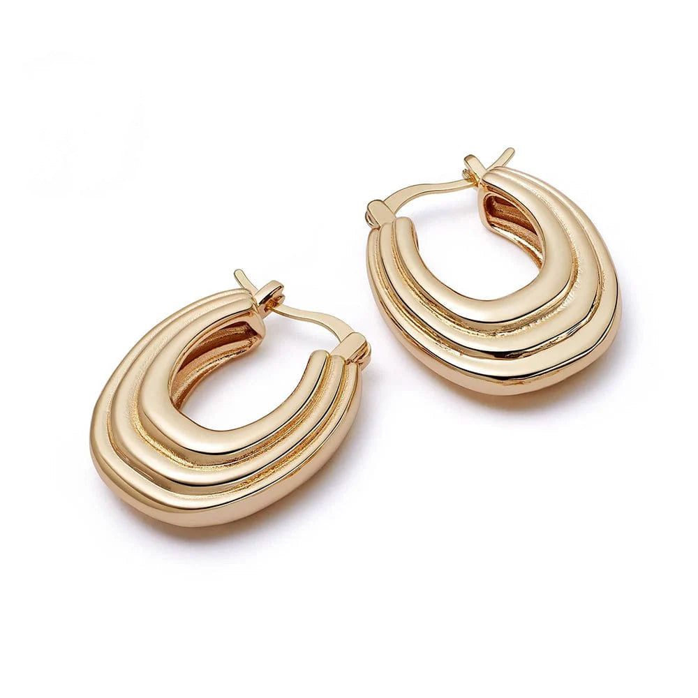POLLY SAYER GRADIENT RIDGED HOOPS – Clairvaux