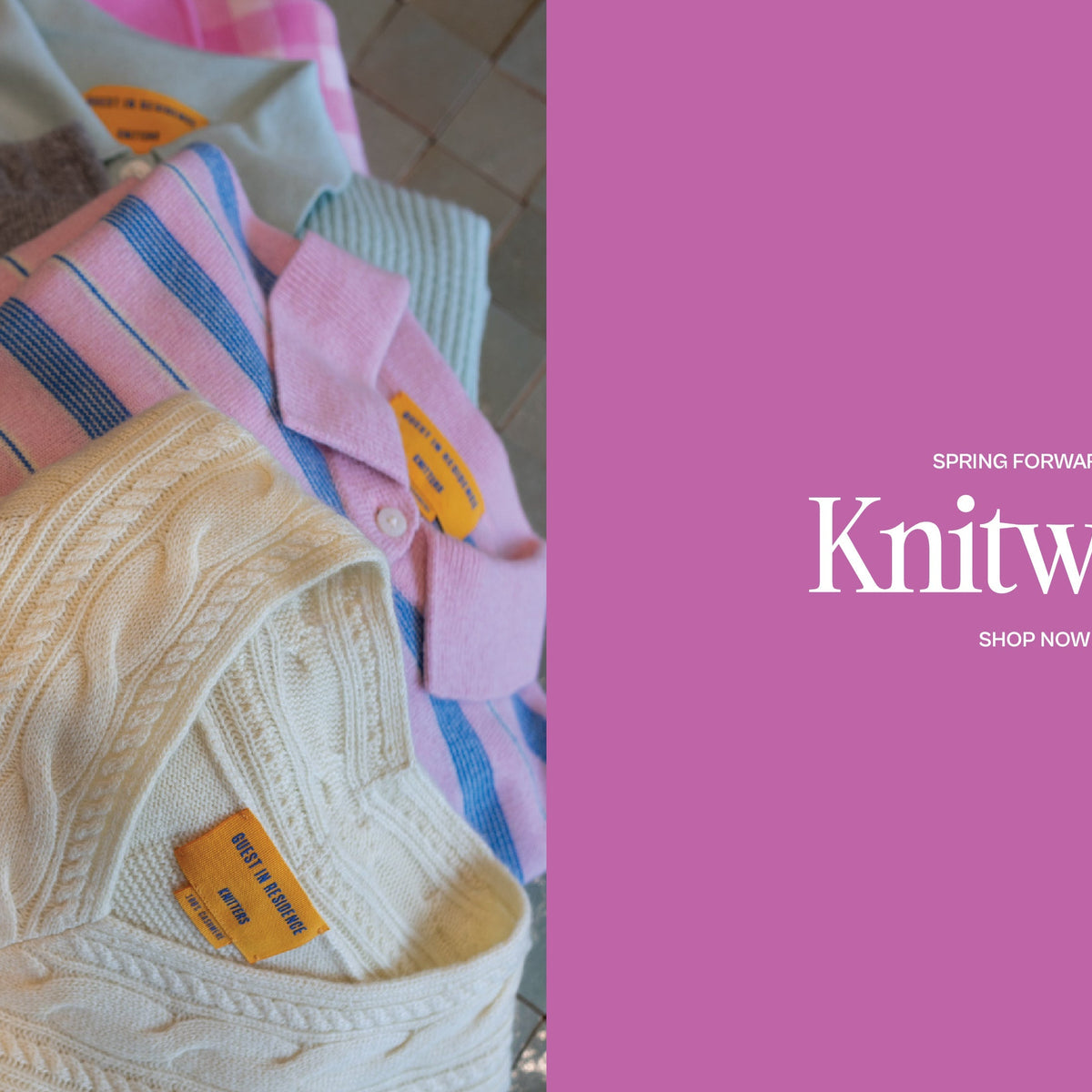 SPRING FORWARD INTO KNITWEAR // – Clairvaux