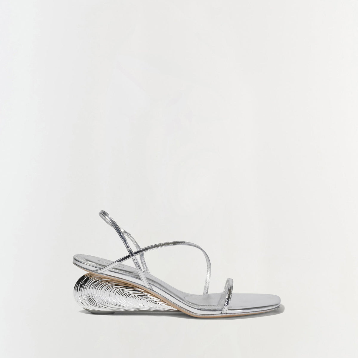 BRIDGET OYSTER SHELL WEDGE SANDAL – Clairvaux